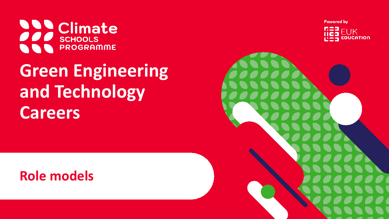 Learn about role models in green engineering and technology careers ...